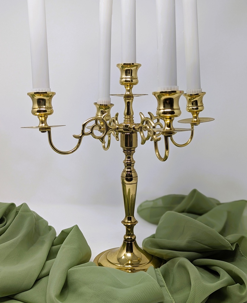 Candelabra Gold | SomethingBorrowedKS
